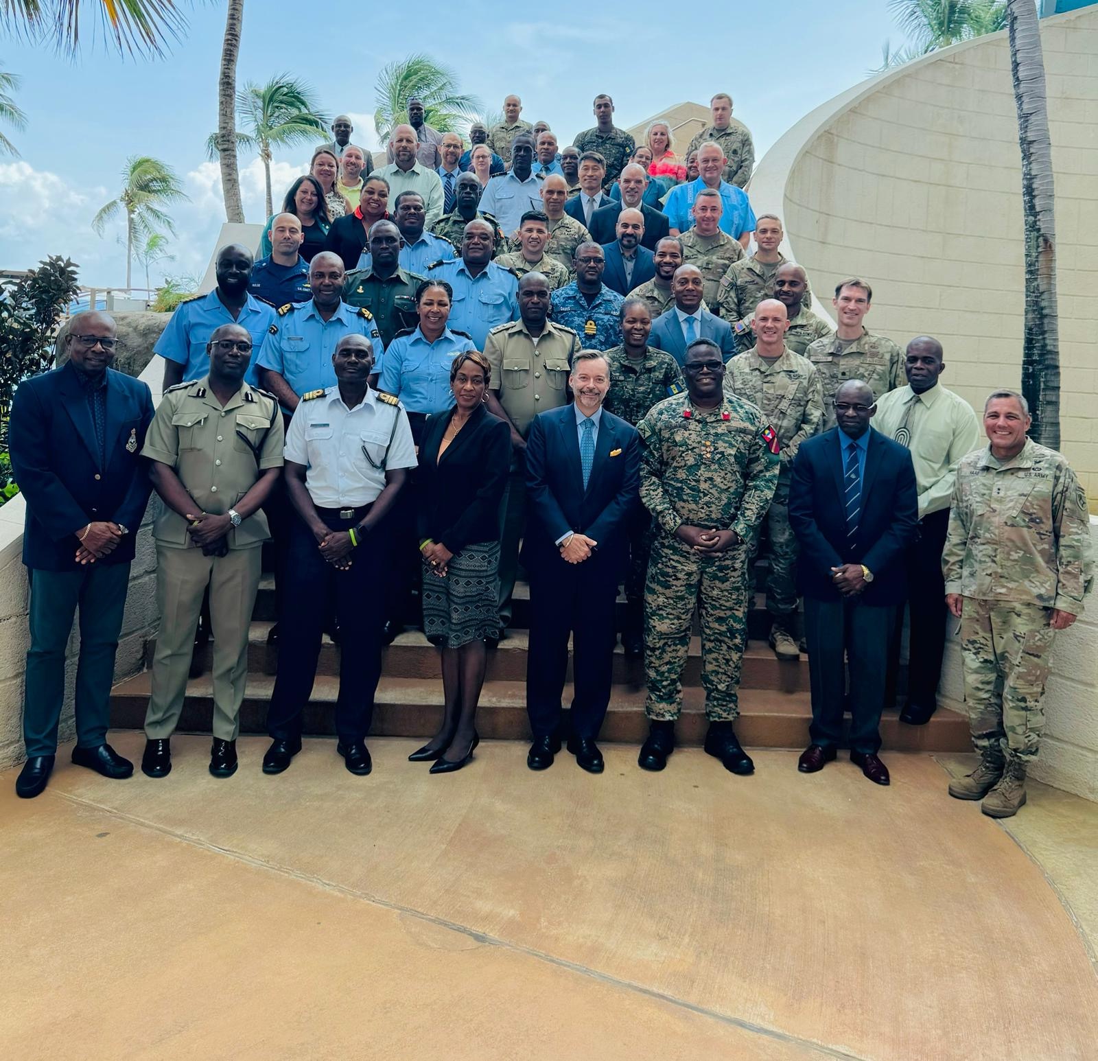 U.S. Embassy Bridgetown Hosts Eastern Caribbean Security Cooperation Workshop - SKN PULSE