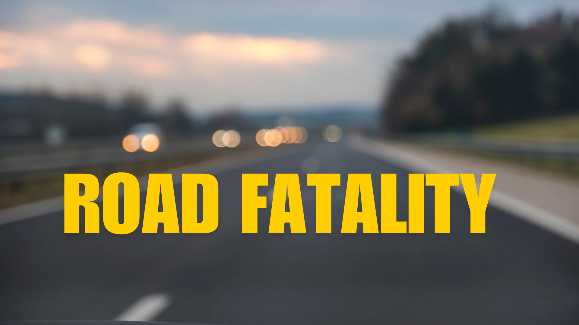 NEW ROAD TRAFFIC FATALITY UNDER POLICE INVESTIGATION - SKN PULSE