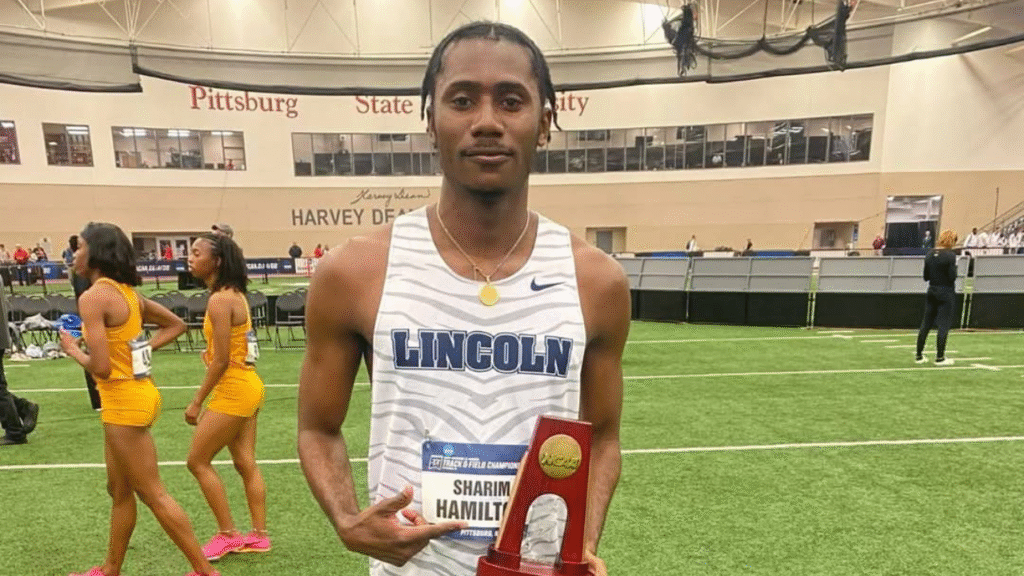 Sharim Hamilton Sets New 400m Hurdles National Record - SKN PULSE
